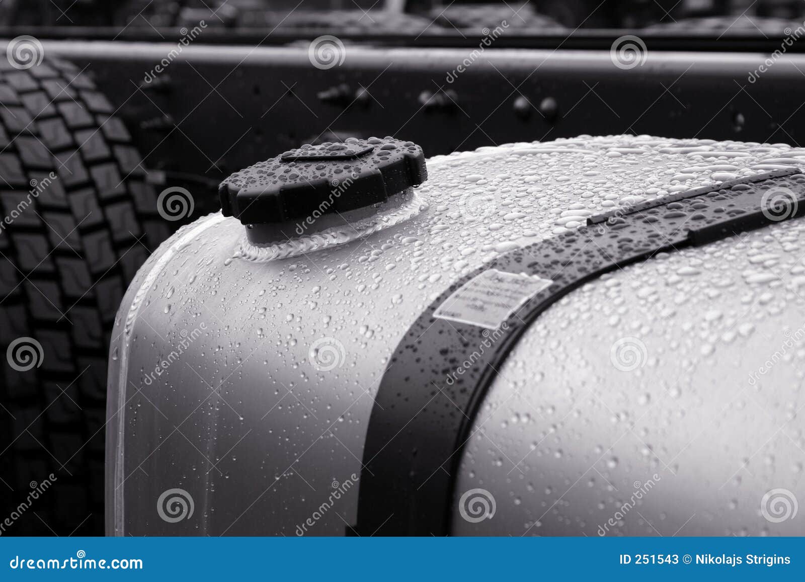 Gasoline tank stock image. Image of driver, tractor, tire - 251543