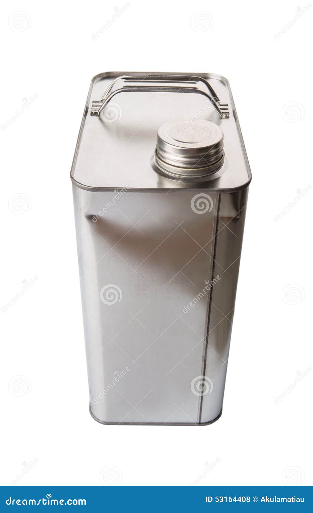Gasoline Tin Can V stock photo. Image of jerry, metallic - 53164408