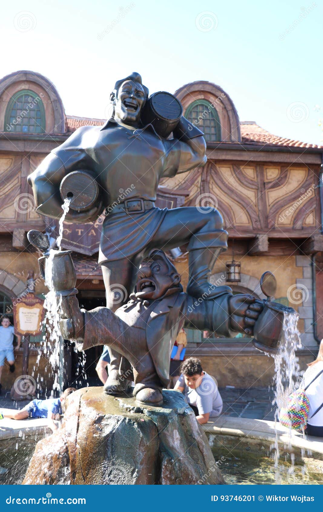 Gaston, Disneyland photo éditorial. Image du floride - 93746201