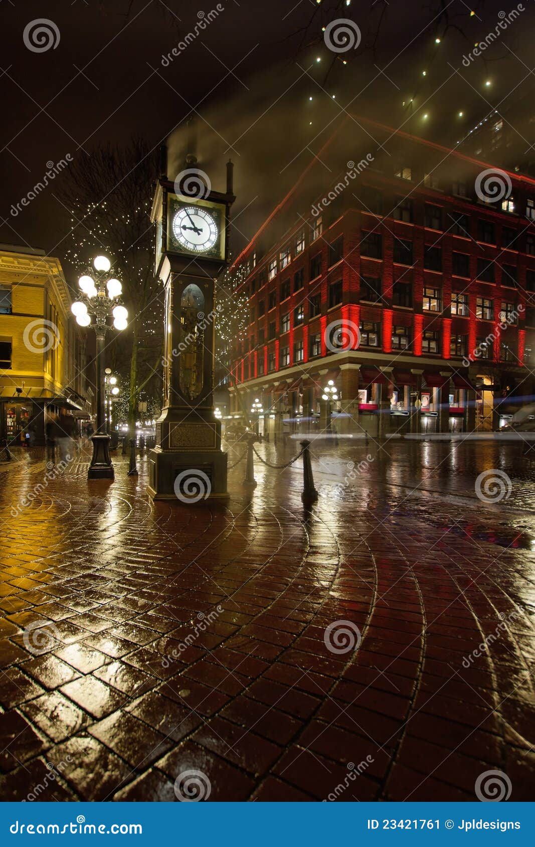 Steam Clock Stock Photography | CartoonDealer.com #13094684