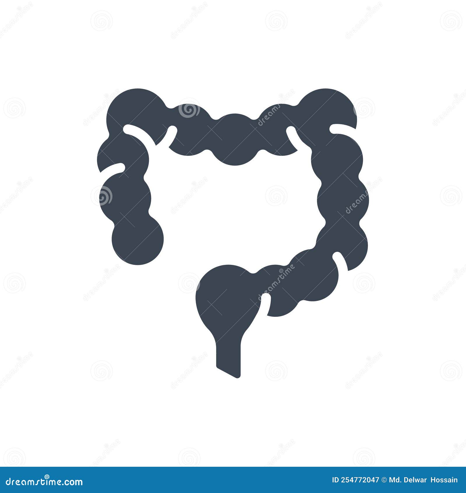 Gastroenteritis organ icon stock vector. Illustration of illustrations ...