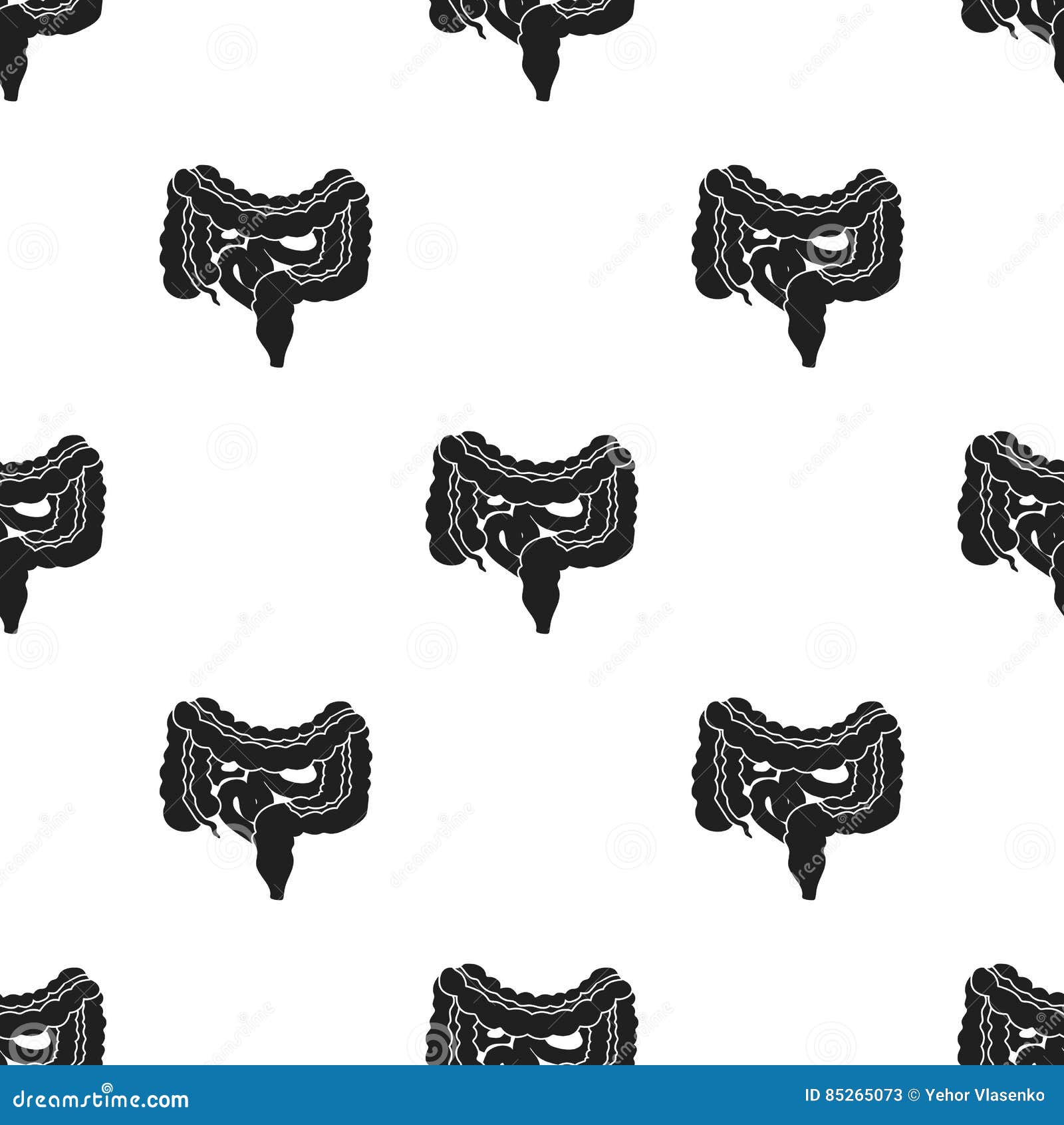Gastrointestinal Tract Icon in Black Style Isolated on White Background ... Gastrointestinal Tract Icon in Black Style Isolated on White Background ...