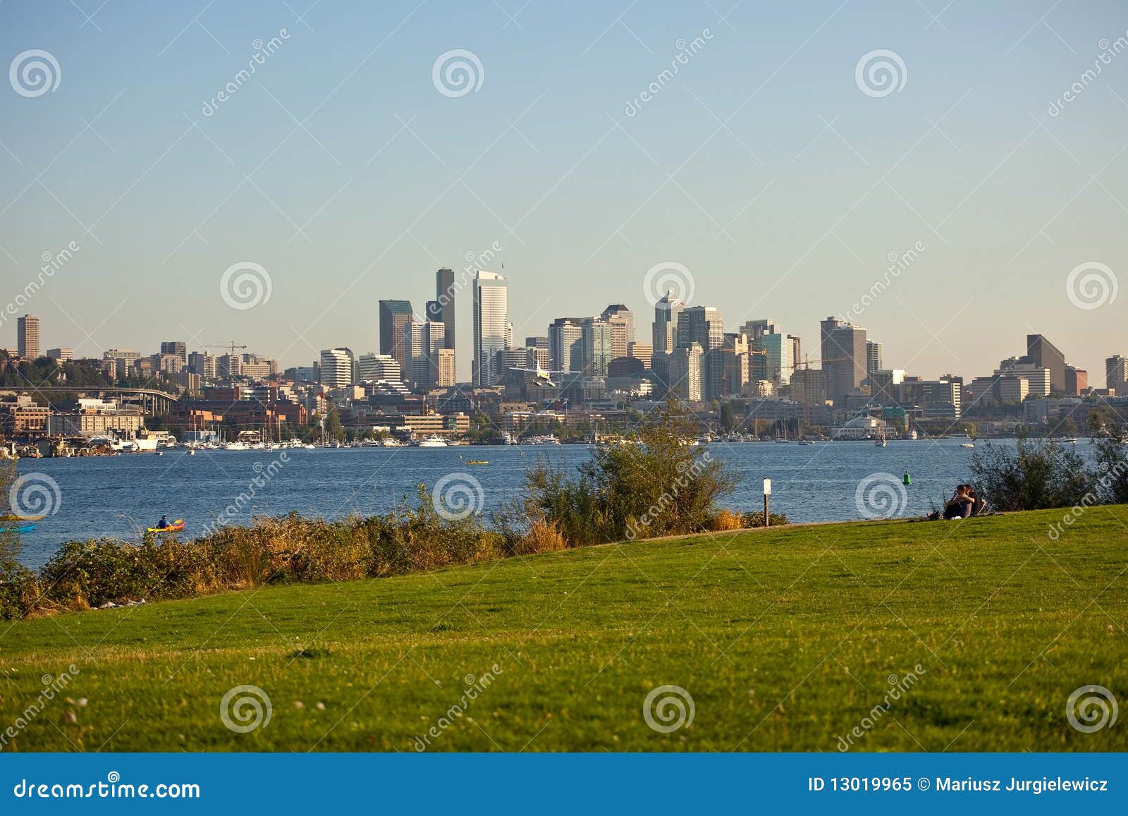 Gasworks Park stock image. Image of washington, landmark - 13019965