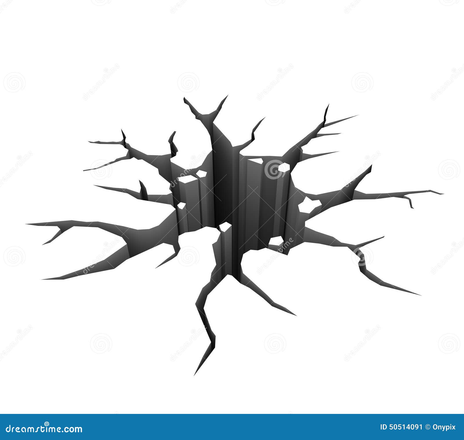 Gat in de Grond stock illustratie. Illustration of schuld - 50514091