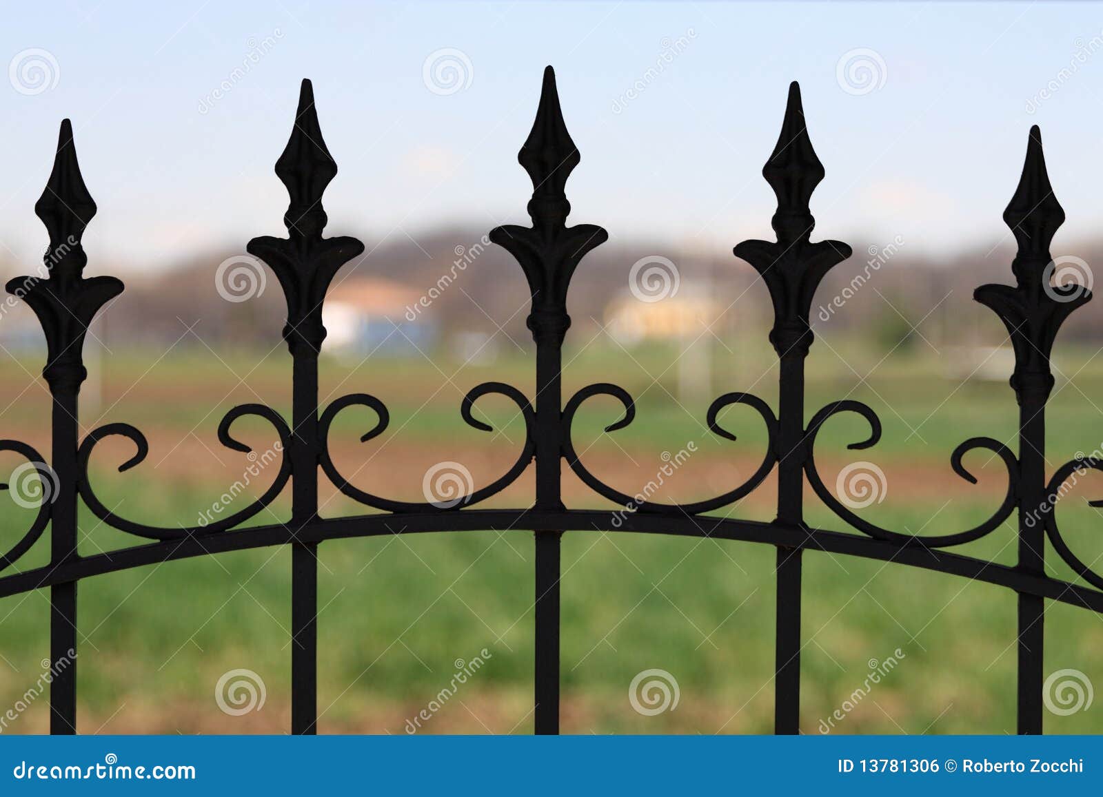 Gate stock photo. Image of wrought, wires, home, processing - 13781306