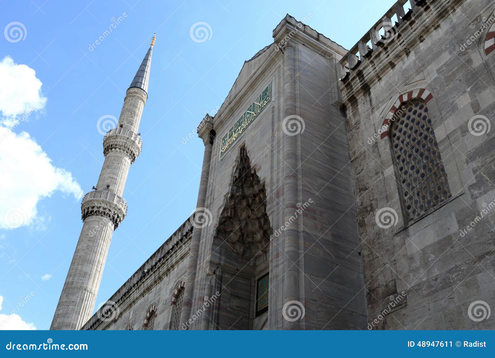 Gate of Blue Mosque stock image. Image of concept, idea - 48947611