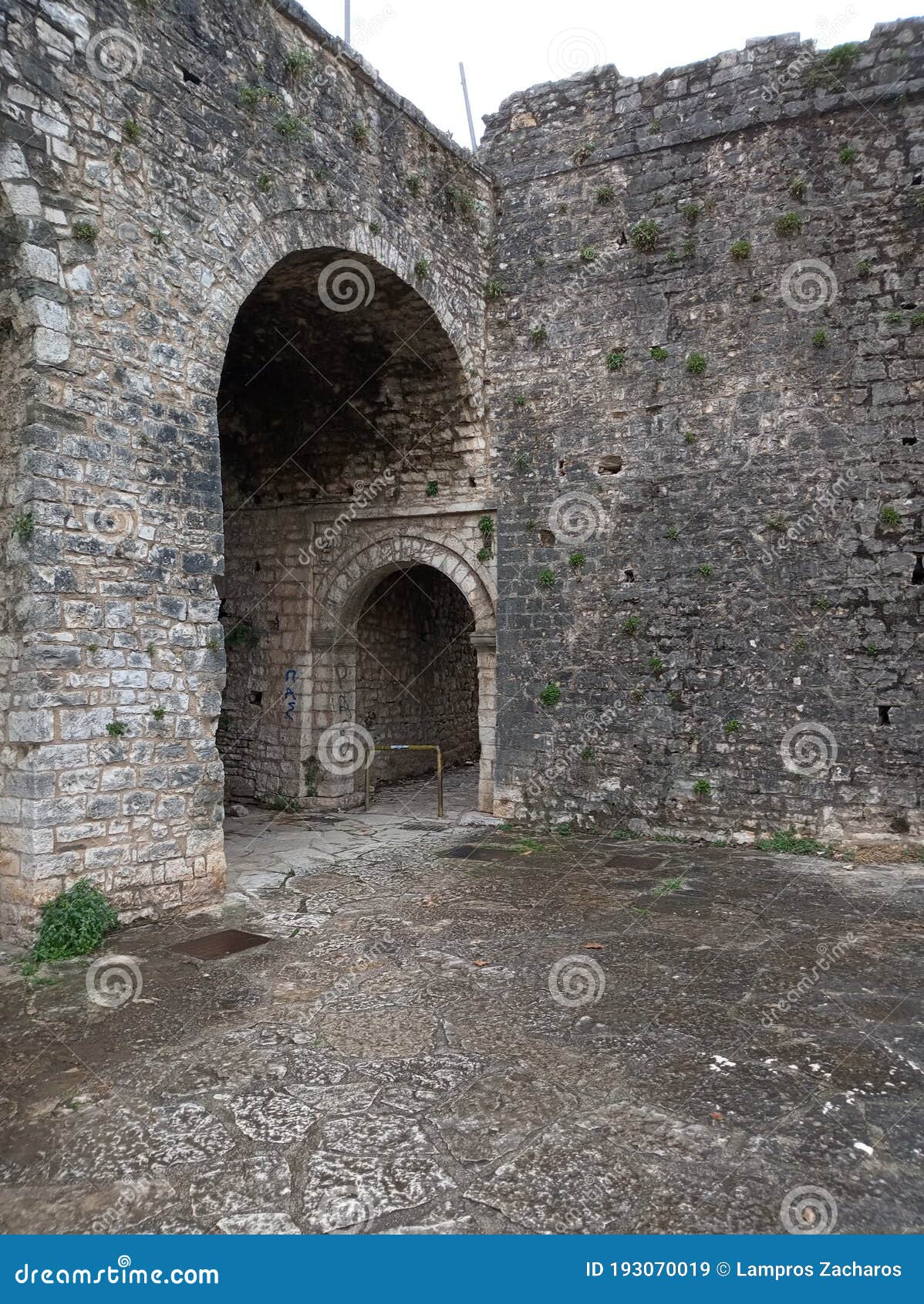 A Gate of the Castle in Ioannina Stock Image - Image of gate, ioannina ...
