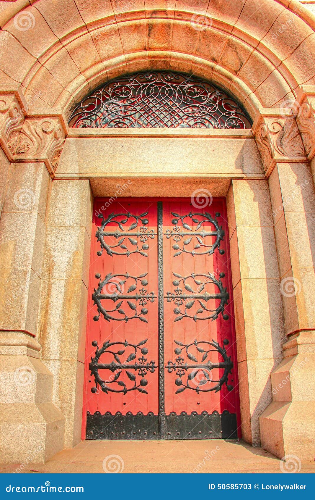 Gate of Church stock image. Image of boss, gate, gateway - 50585703