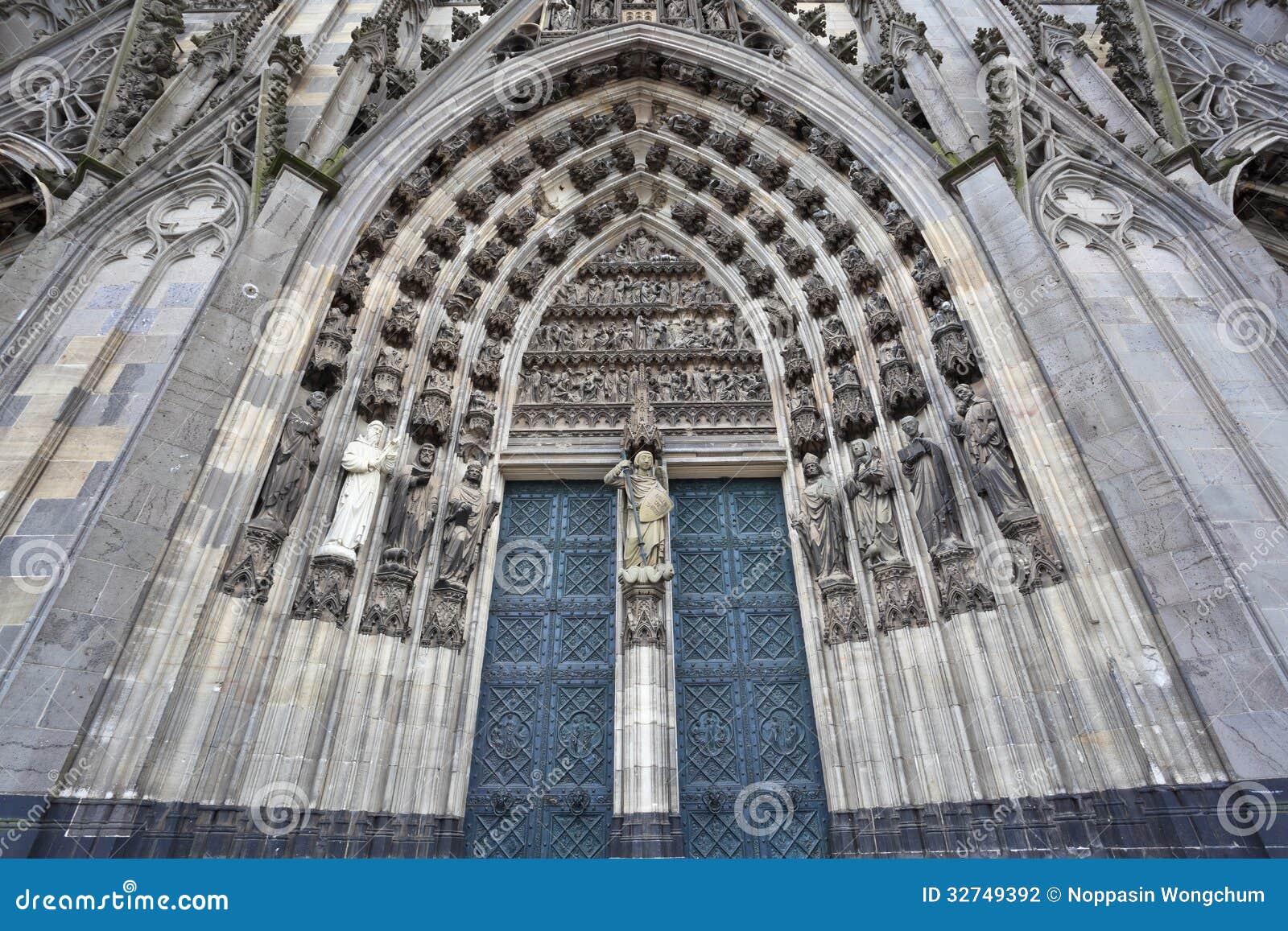 Cologne Cathedral stock photo. Image of christian, church - 32749392