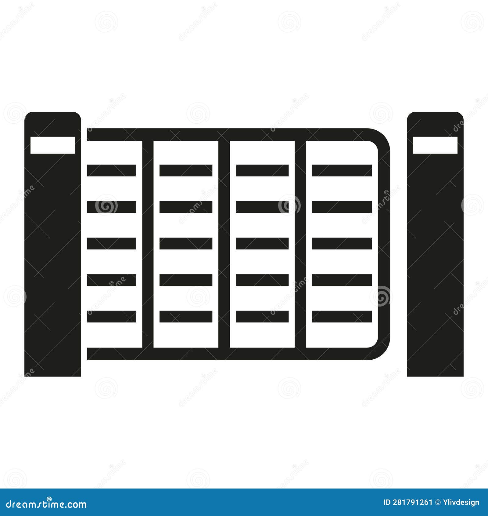 Gate Control Icon Simple Vector. House Security Stock Vector ...