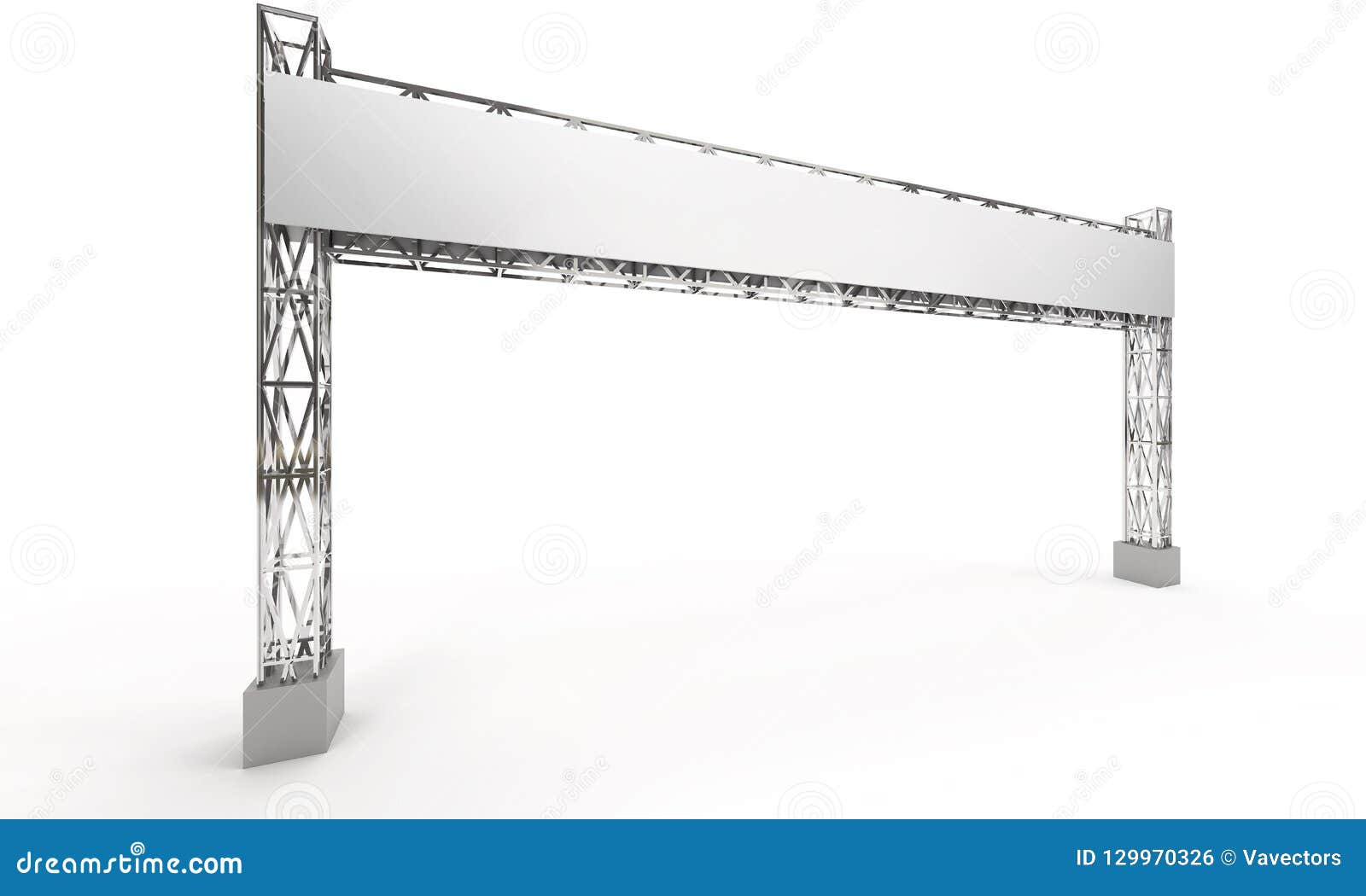 Gate Exhibition Rigging Modern Design Royalty-Free Stock Photography ...