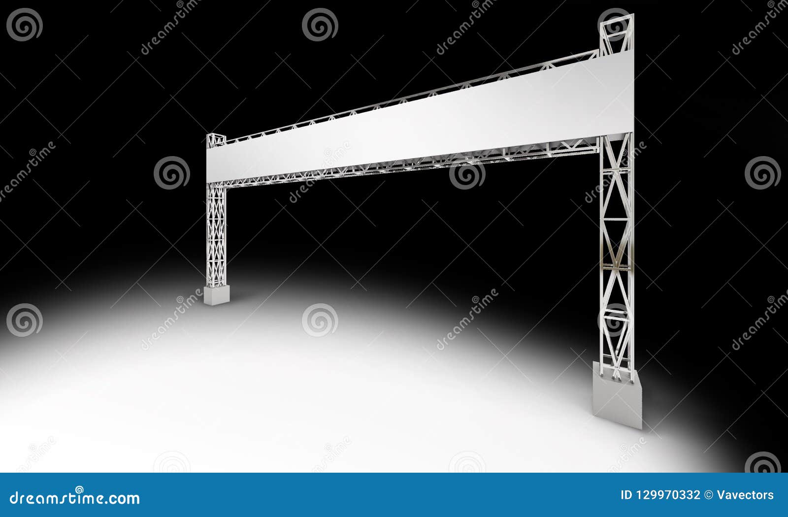 Gate Exhibition Rigging Modern Design Royalty-Free Stock Photography ...