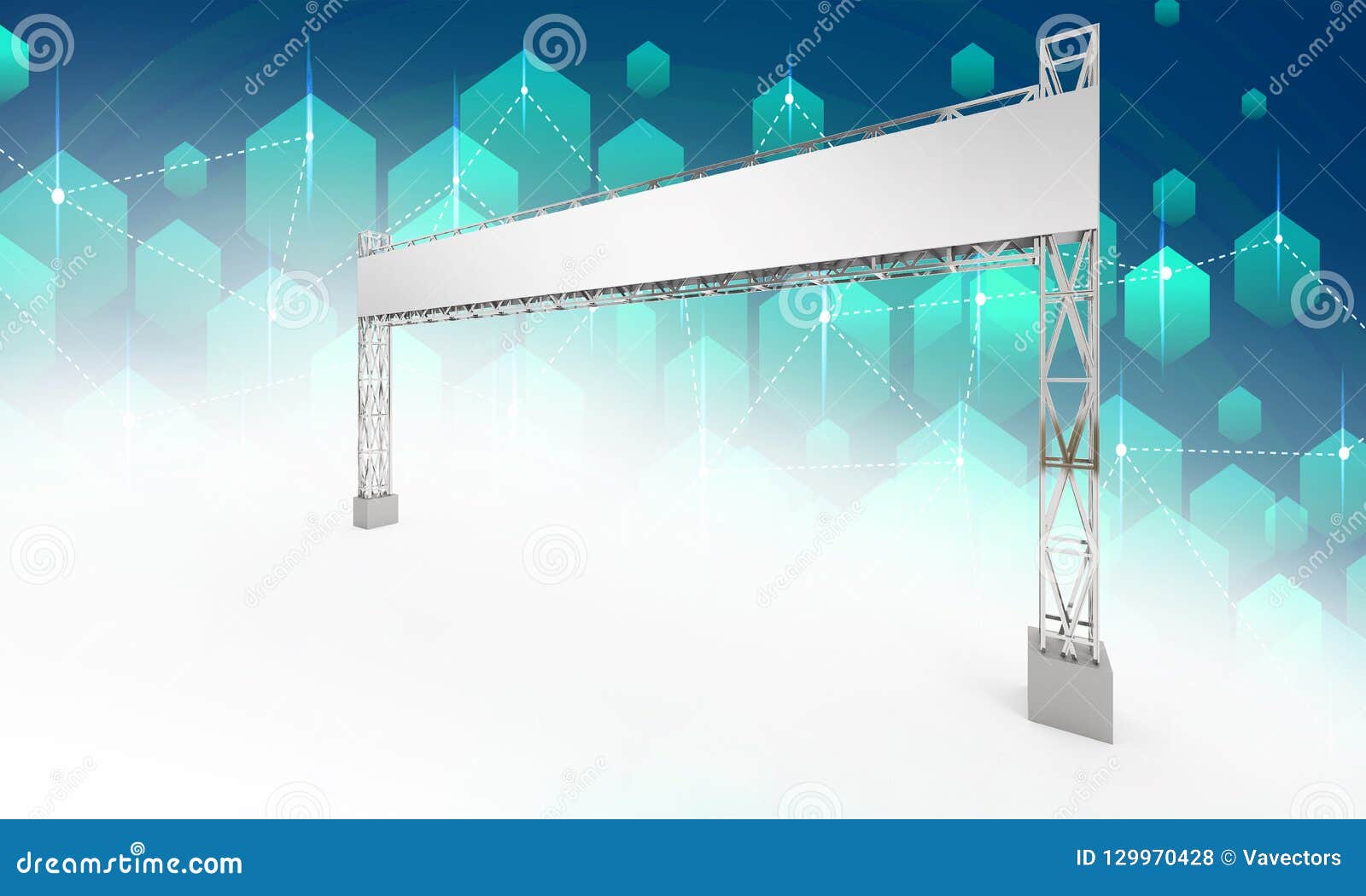 Gate Exhibition Rigging Modern Design Royalty-Free Stock Photography ...