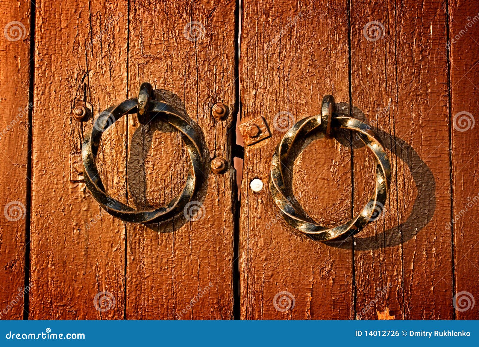 Gate handles close up stock photo. Image of handle, knocker - 14012726