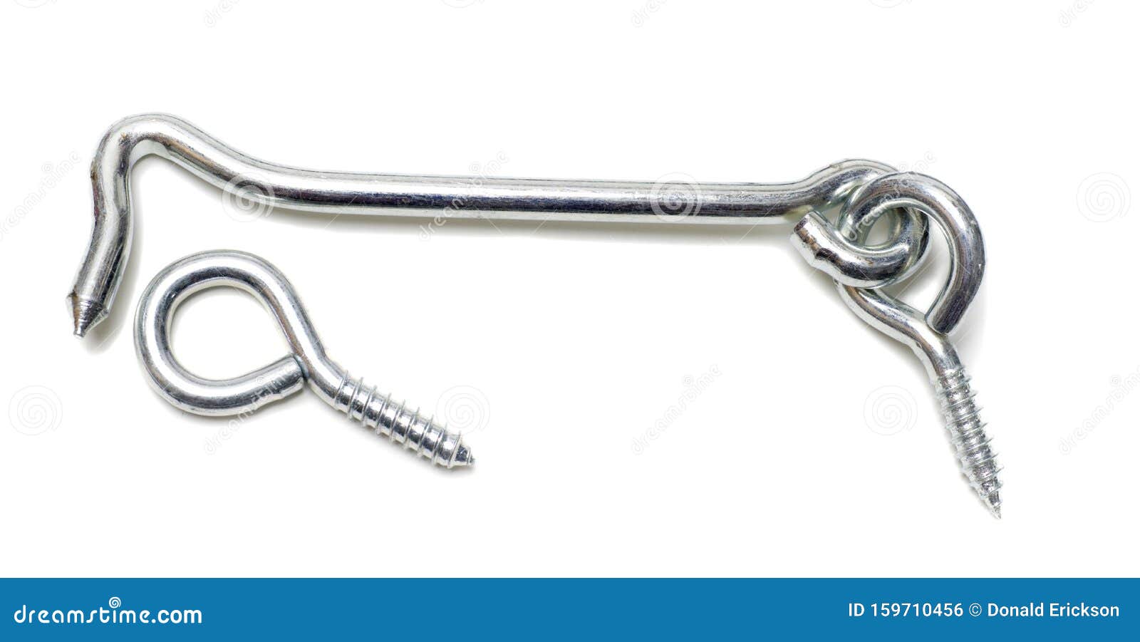 Gate Hook stock photo. Image of fastening, background - 159710456