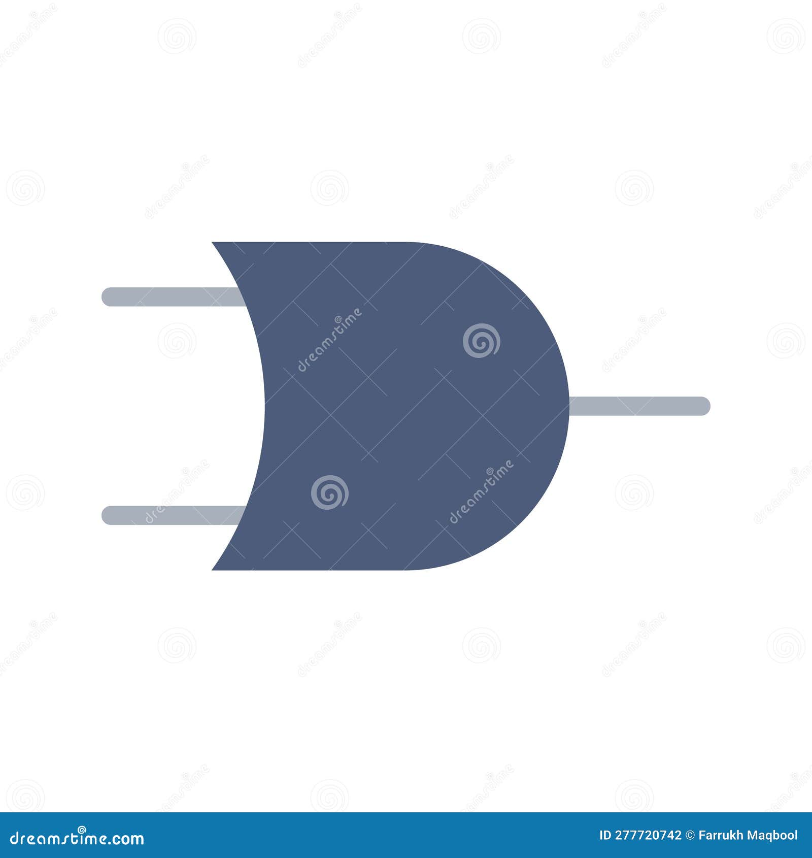 NAND Gate (tri-state). Electronic Symbol Of Open Switch Illustration Of ...