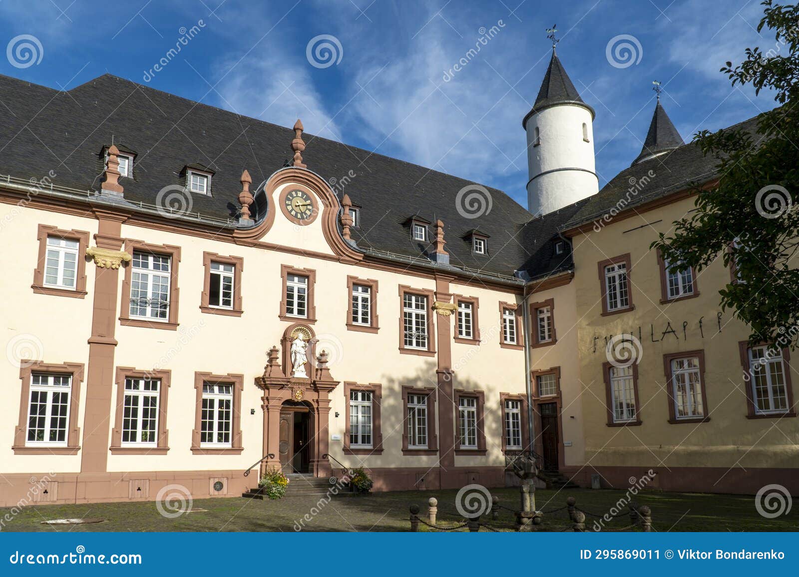 The Gate of Kloster Steinfeld Monastery, Germany Stock Image - Image of ...