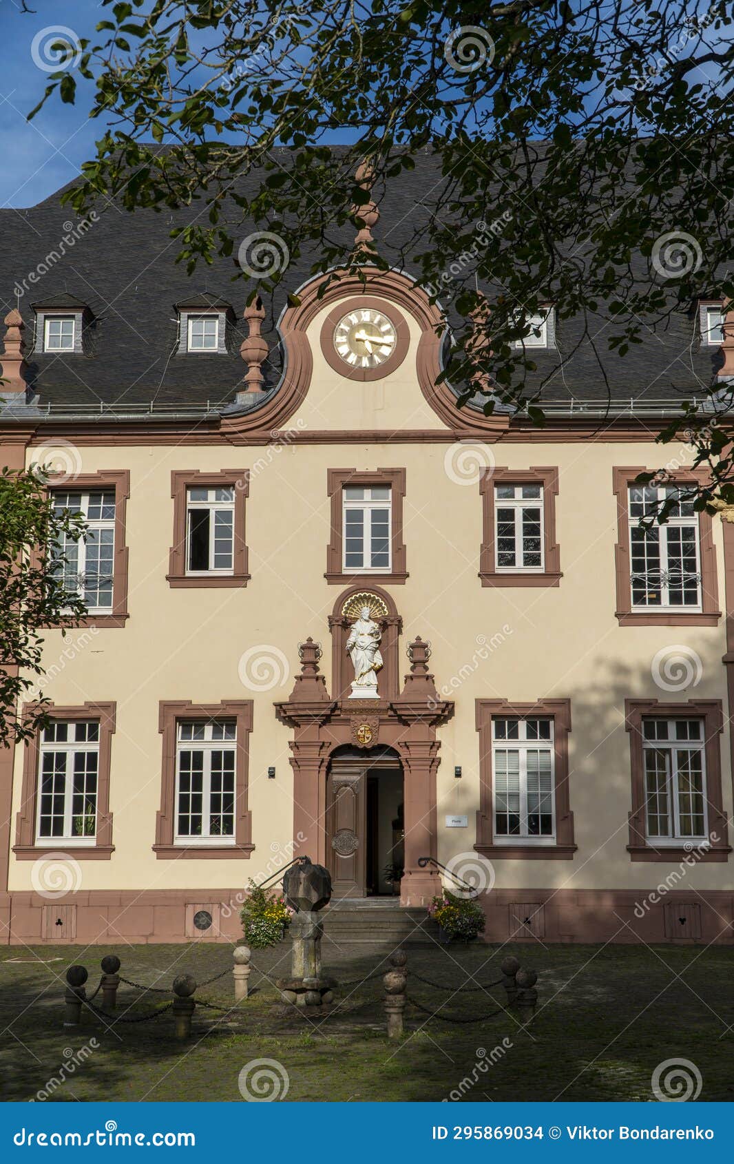 The Gate of Kloster Steinfeld Monastery, Germany Stock Photo - Image of ...