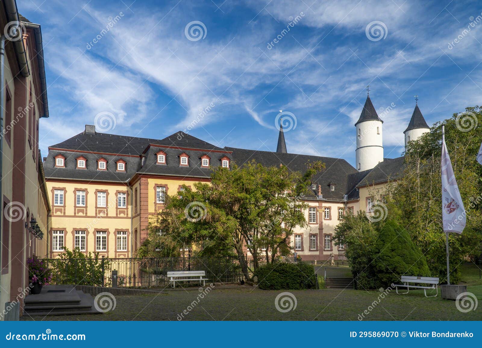 The Gate of Kloster Steinfeld Monastery, Germany Stock Photo - Image of ...