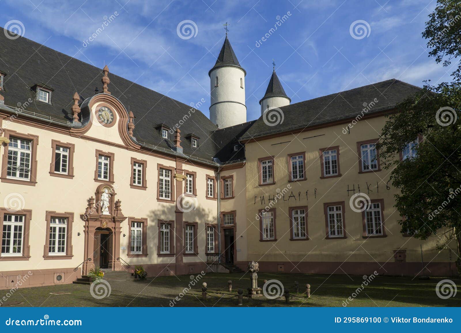 The Gate of Kloster Steinfeld Monastery, Germany Stock Photo - Image of ...