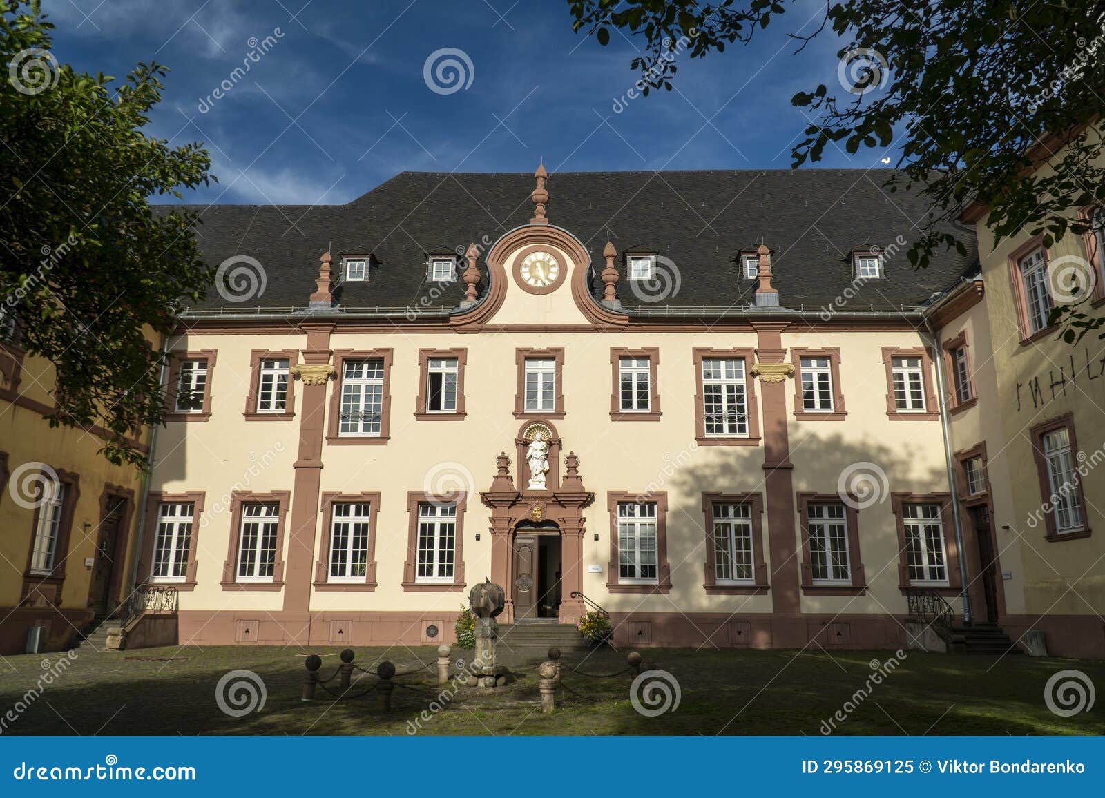 The Gate of Kloster Steinfeld Monastery, Germany Stock Image - Image of ...