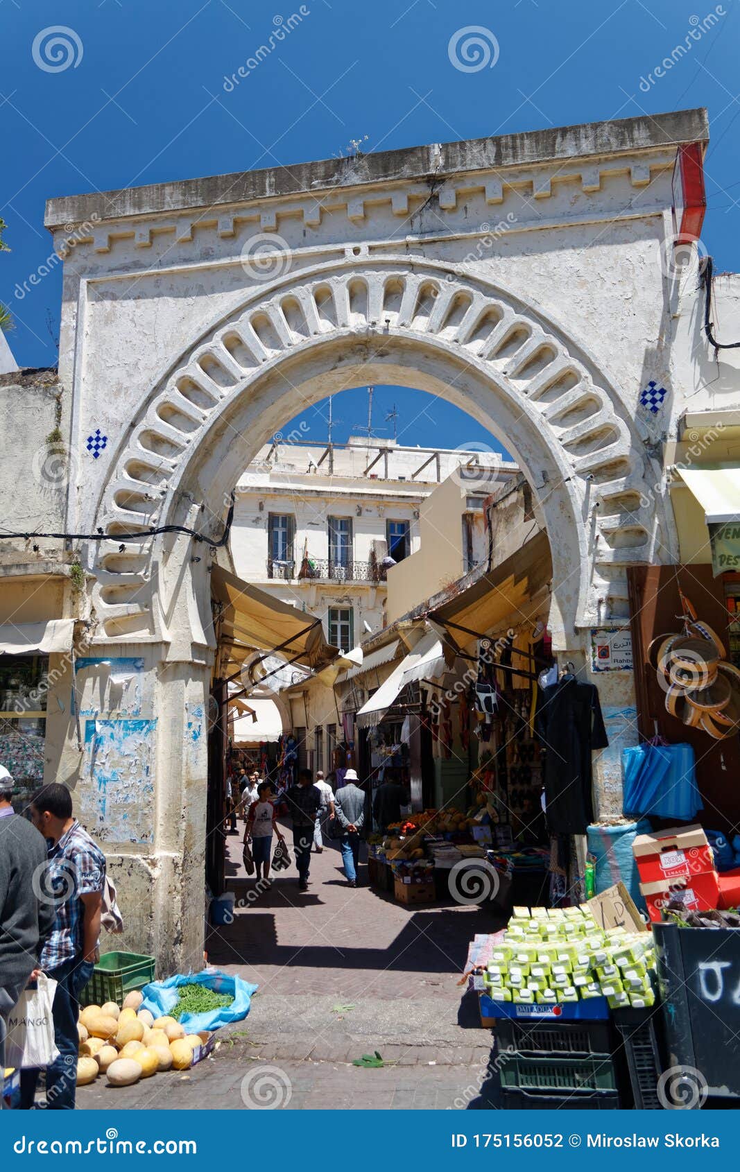 Tanger 2013: souk gate editorial photography. Image of gibraltar ...