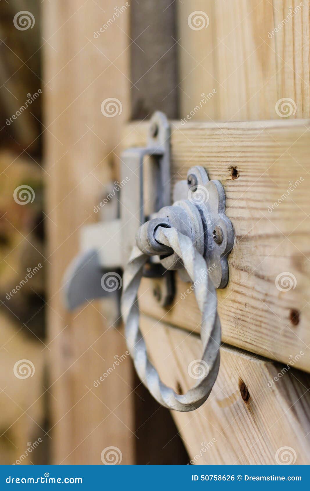 Gate Latch stock photo. Image of traditional, latch, country - 50758626