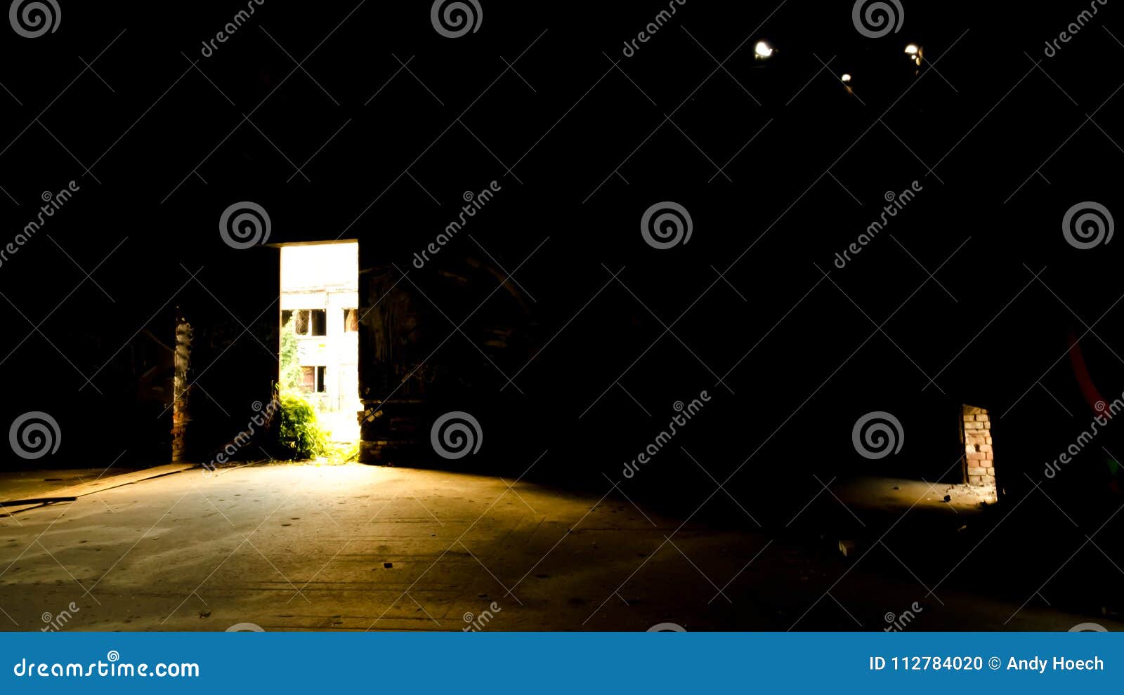 A gate into the light with stock photo. Image of mysterious - 112784020