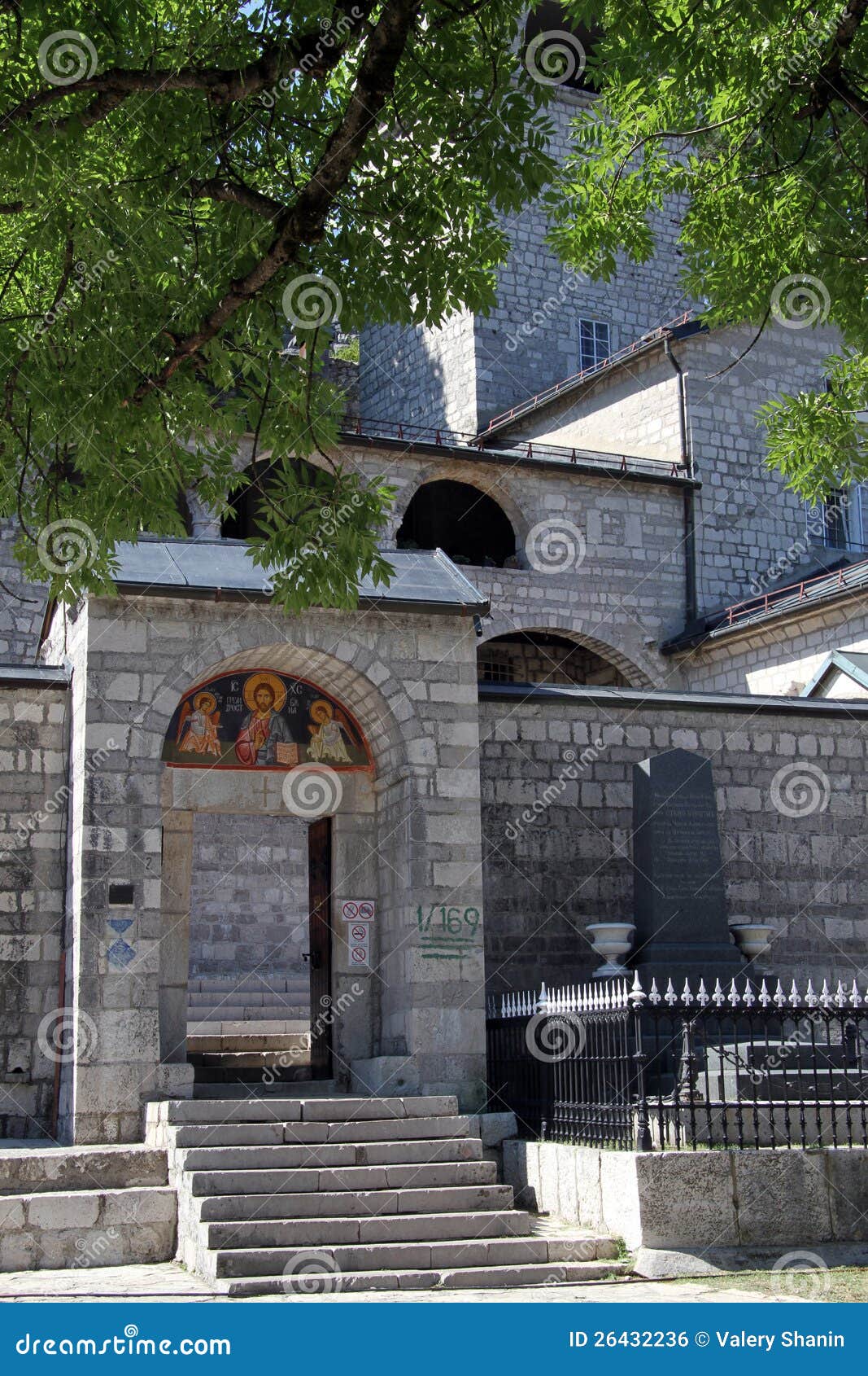 Gate of monastery stock photo. Image of gate, history - 26432236