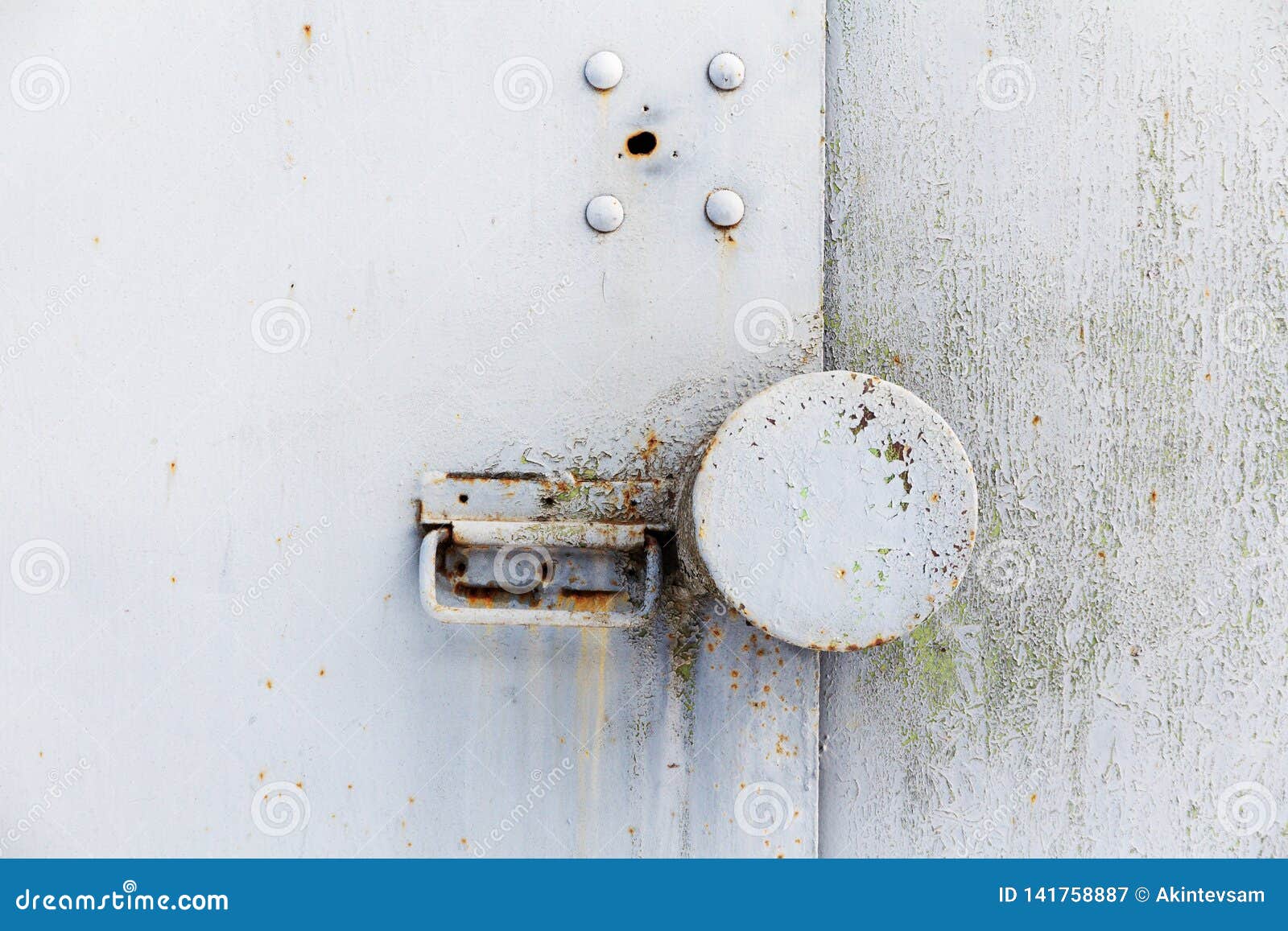 Gate with Padlock Protection Stock Image - Image of design, concept ...
