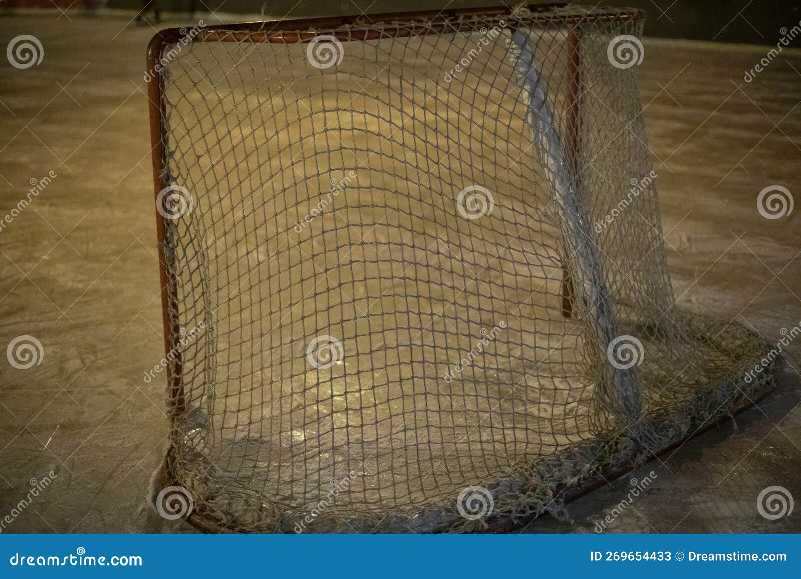 Gate for Playing Hockey. Hockey Stadium Details Stock Image - Image of ...