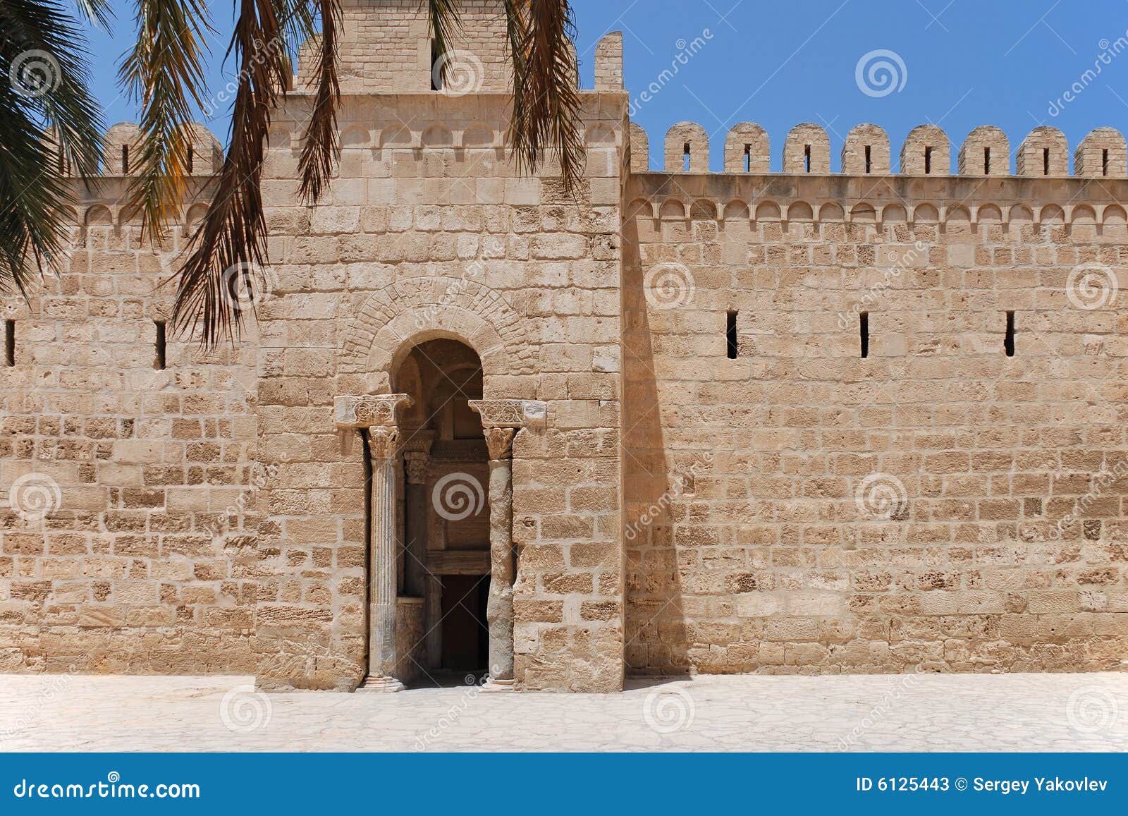 Gate of Ribat stock image. Image of castle, traditional - 6125443
