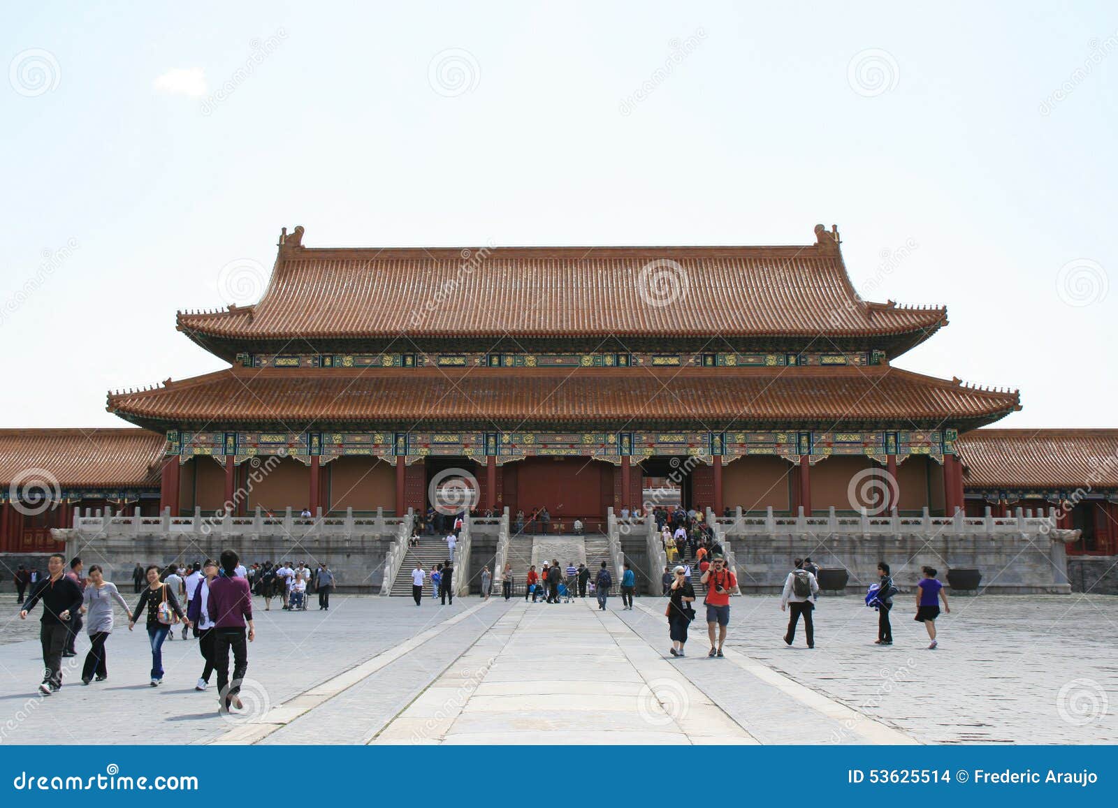 Gate of Supreme Harmony - Forbidden City - Beijing - China (2 ...