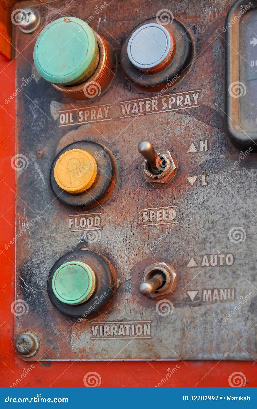 Gate and switch stock image. Image of electricity, high - 32202997