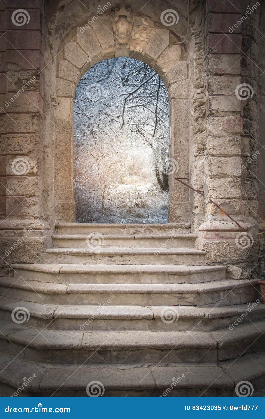 Gate To Fantasy Stock Image | CartoonDealer.com #83423035