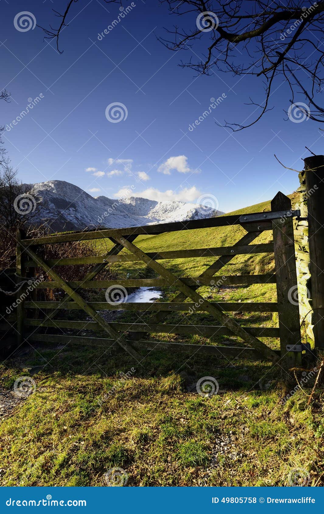 Gate to the Fells stock photo. Image of little, district - 49805758