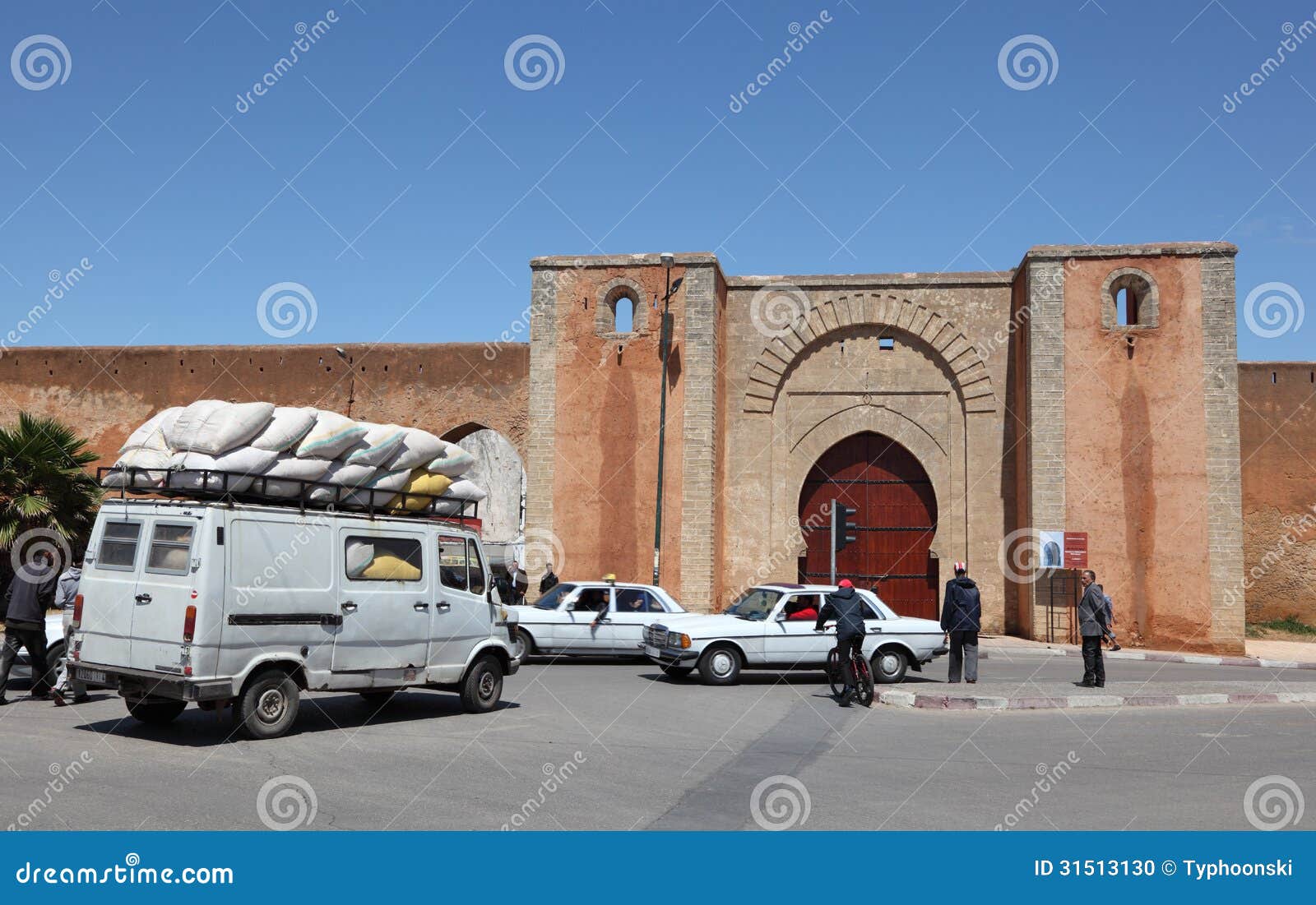 Gate To the Medina of Rabat Editorial Image - Image of gate, morocco ...