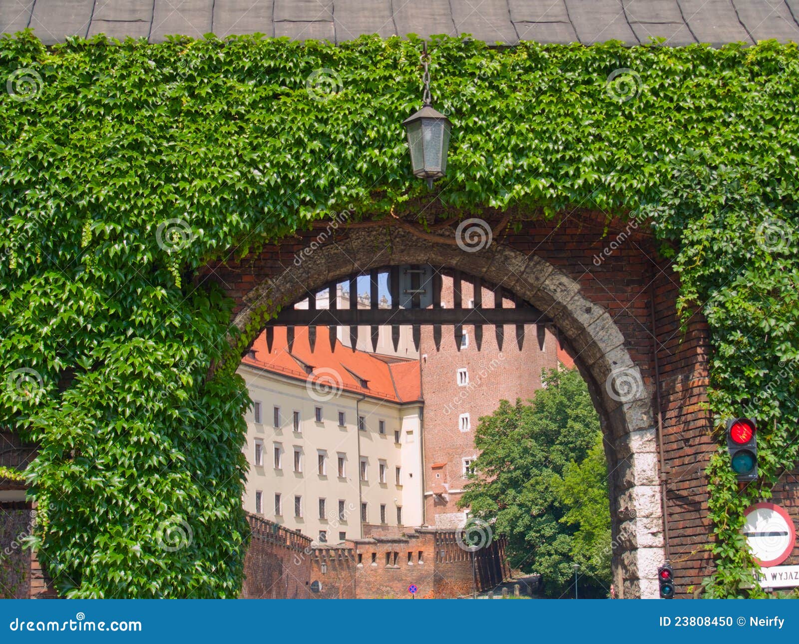 Gate To Royal Castle, Krakow, Poland Stock Photo - Image of krakow ...