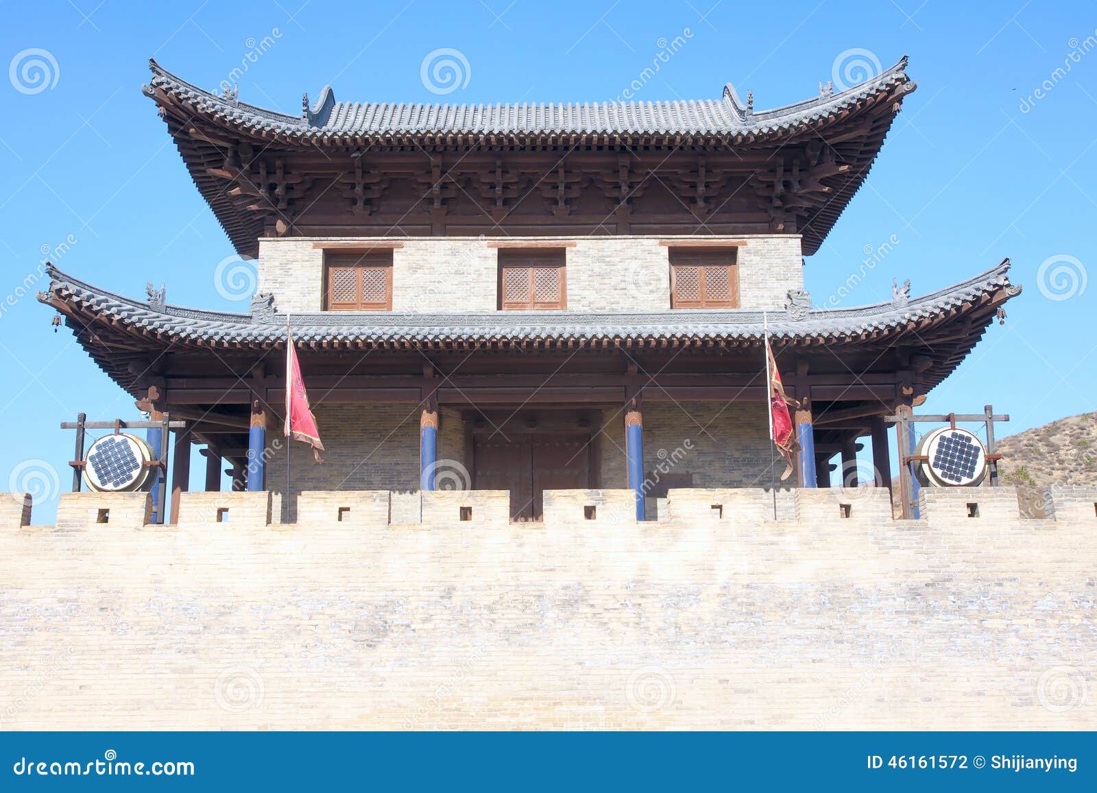 Yanmen Pass Great Wall Stock Photo | CartoonDealer.com #46161354