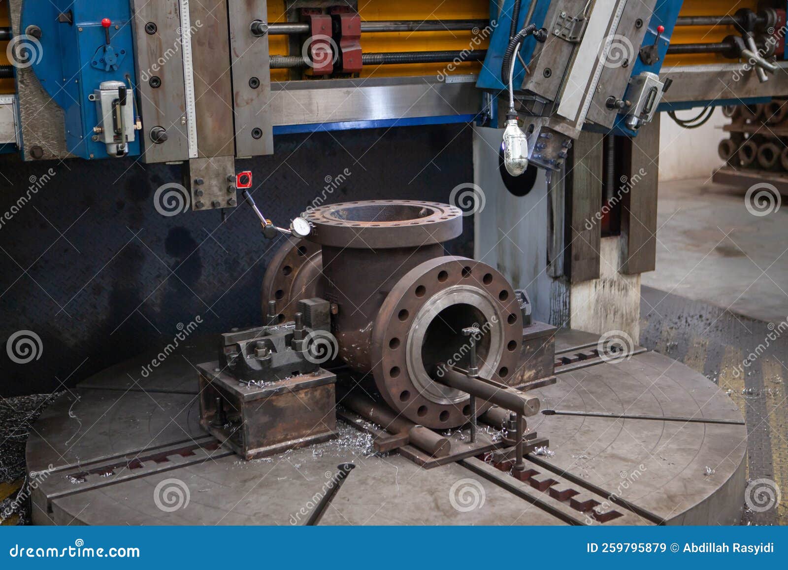 Valve Body Turning Process: Precision Machining on Lathe Machine Stock ...
