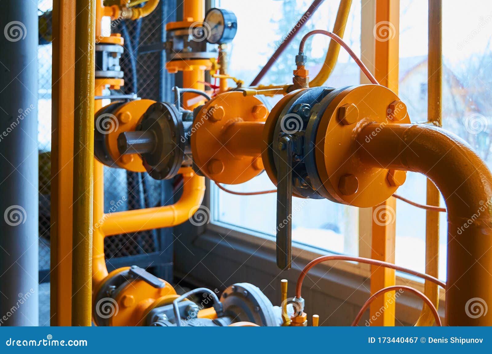 Latch On Yellow Siding Royalty-Free Stock Image | CartoonDealer.com ...