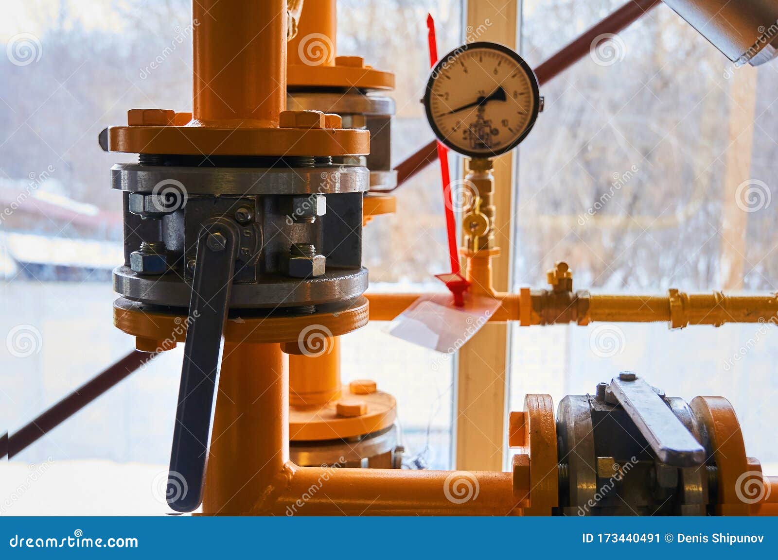 Latch On Yellow Siding Royalty-Free Stock Image | CartoonDealer.com ...