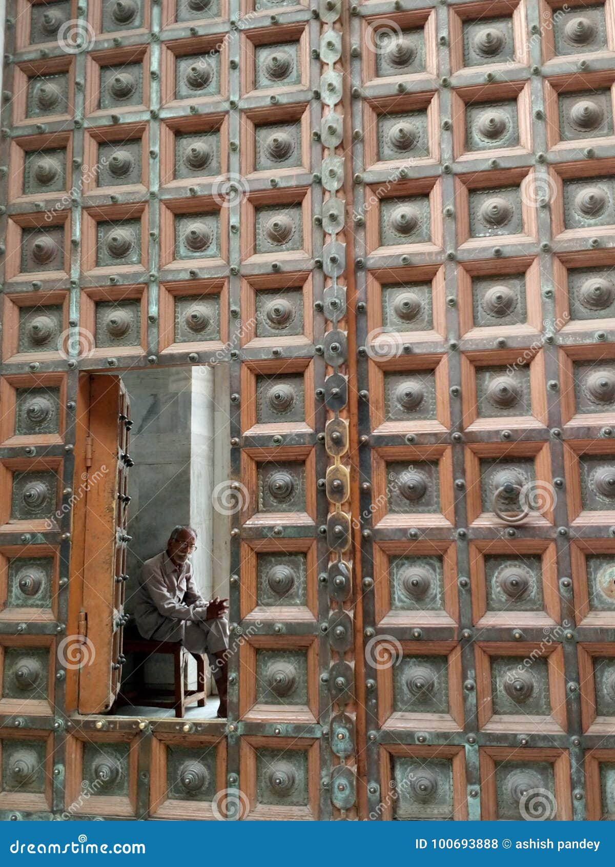 Gate editorial stock photo. Image of watchmen, gate - 100693888