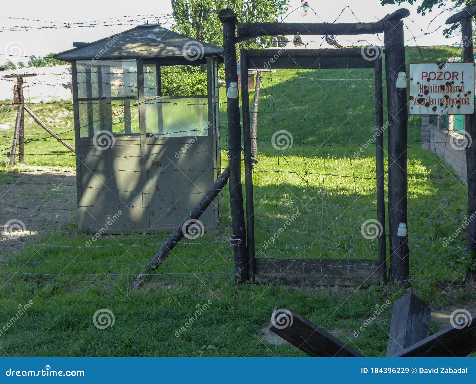 Gate And Wires On The State Border, Reconstruction Of The First World ...