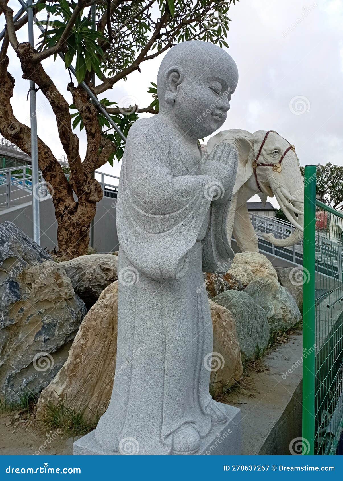 Gatekeeper statue stock image. Image of stone, statue - 278637267