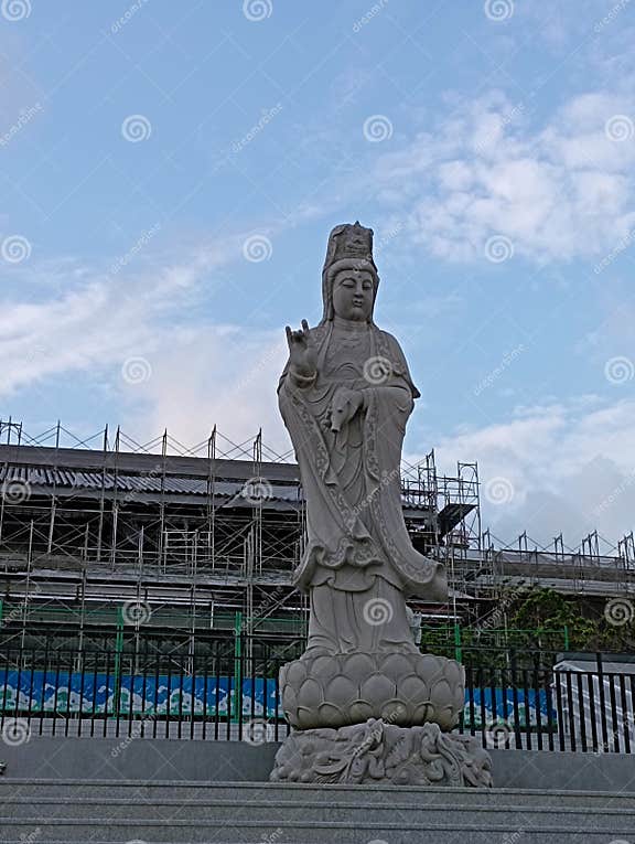 Gatekeeper statue stock image. Image of vihara, statue - 278637285