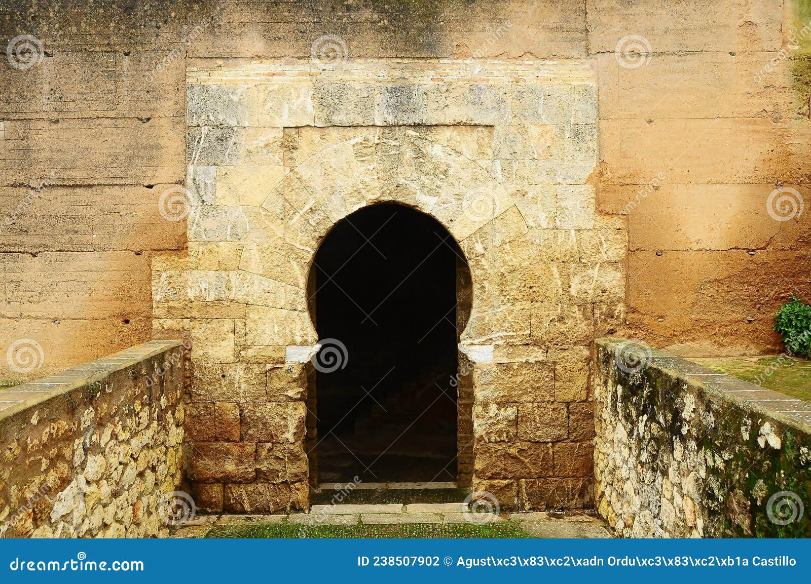 Gates of the Arab Wall of Niebla, Huelva Stock Photo - Image of travel ...