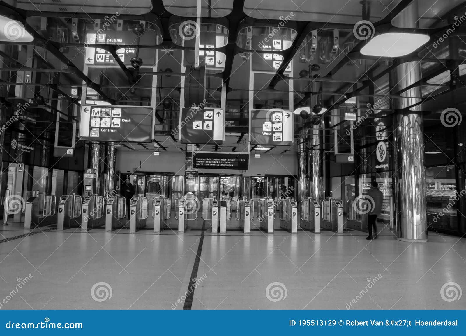 Chip Gates At Delft Central Station For Entrance Railway Platforms ...