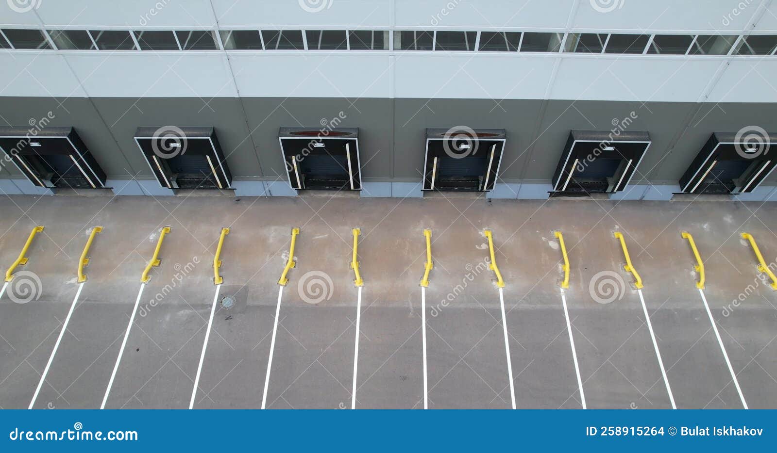 Gates for Loading and Unloading of Trucks Stock Footage - Video of ...