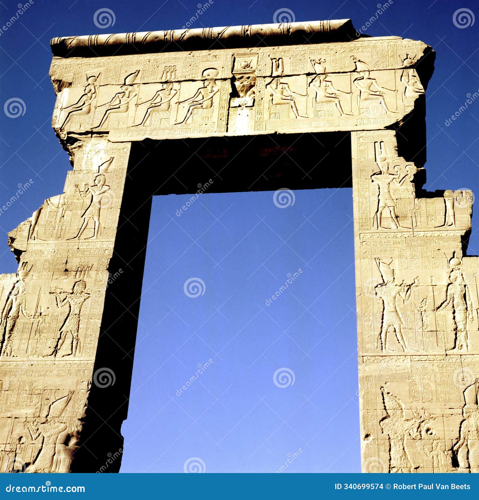 Dendera Temple Ruins Royalty-Free Stock Image | CartoonDealer.com #24795622